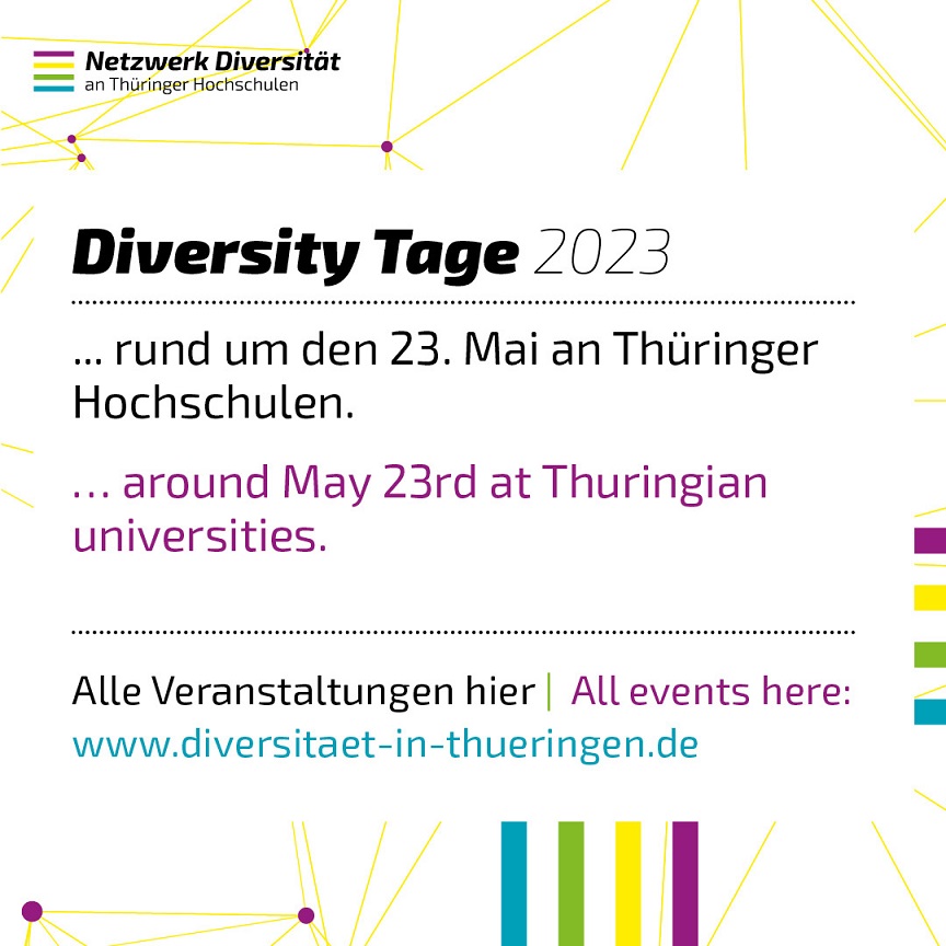 Diversity Tage an Thüringer Hochschulen - Diversität in Thüringen